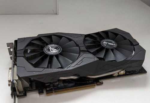 Видеокарта asus rog strix rx580 2048sp 8gb