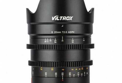 Объектив Viltrox S 20mm T2.0 FE Sony E-mount Full