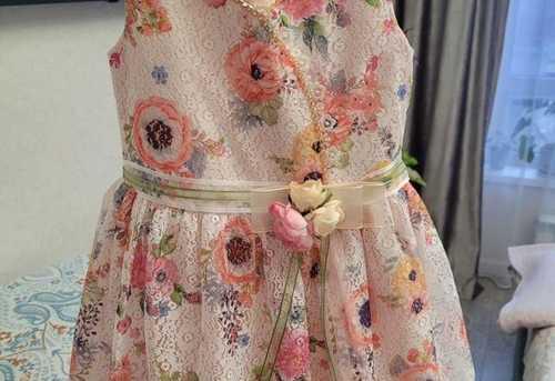 Платье нарядное для девочки 116