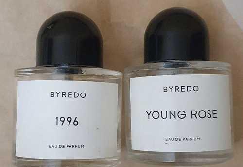 Byredo 1996 young rose 100мл оригинал пустые