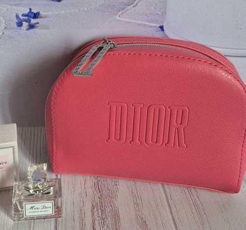 Набор dior, косметичка, miss dior, jadore