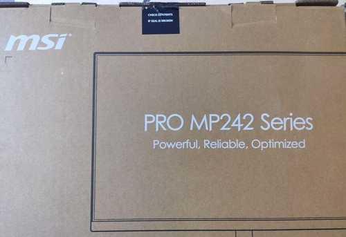 Монитор msi PRO MP 242. 1920x1080 (FullHD) 75гц