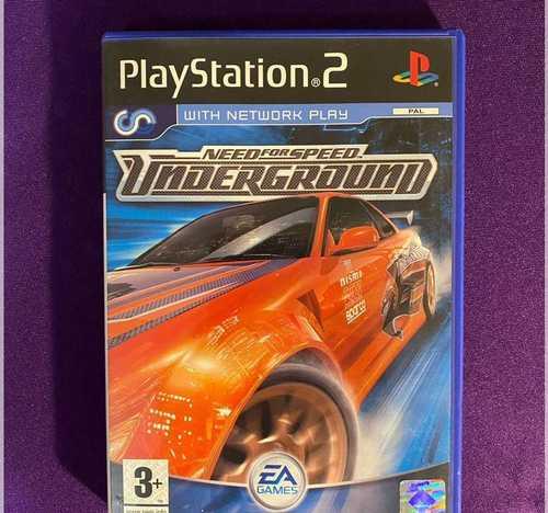 Need for Speed Underground для Sony PS2