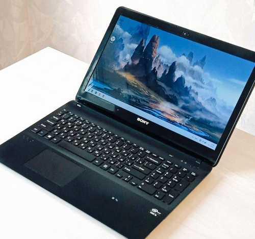 Мощный тонкий Sony Vaio 4х ядерный с SSD