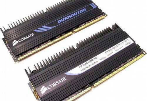 Оперативная память DDR3 3x2GB Corsair Dominator