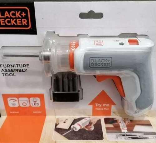 Аккумуляторная отвертка Black+Decker