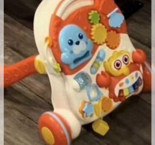 Ходунки каталка столик толокар baby go бу