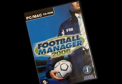 Football Manager 2006 зарубежная лицензия DVD-box