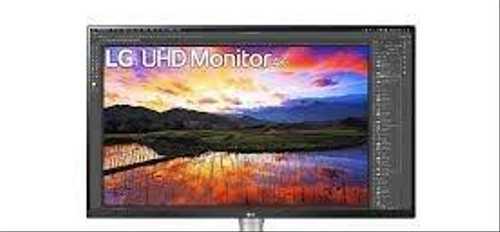 Монитор LG 32UN650-W, 3840x2160, 60 Гц, IPS и 50"