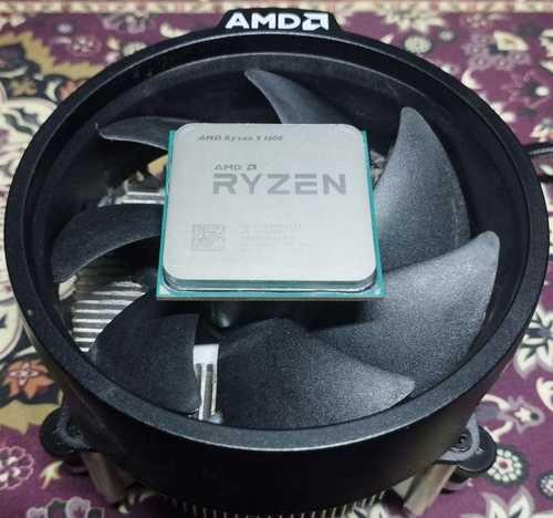 AMD Ryzen 5 1600 и AMD Wraith Spire