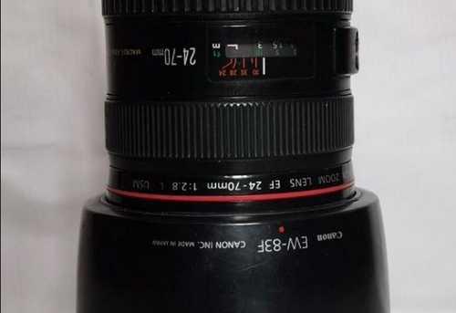 Объектив Canon EF 24-70mm f/2.8 L USM