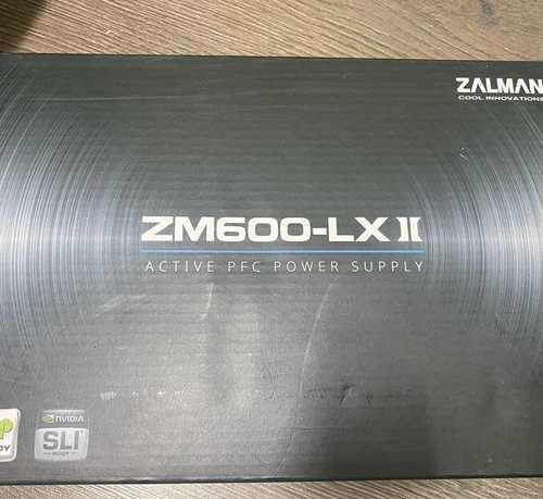 Блок питания zalman ZM600-lxii ZM600-lxii