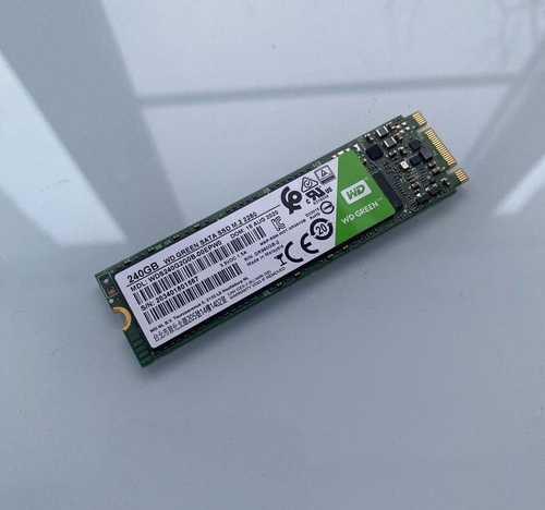 SSD m.2 wd green 240gb