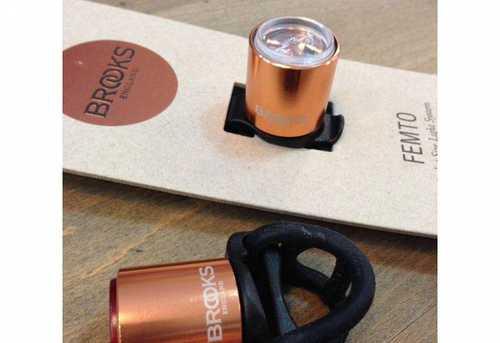 Фонарь передний Brooks Femto Front Light Copper