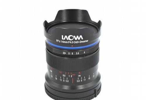 Объектив Laowa 14mm f/4 FF RL Zero-D для Sony FE