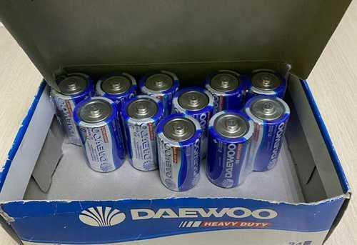 Батарейки солевые Daewoo R20-1,5V