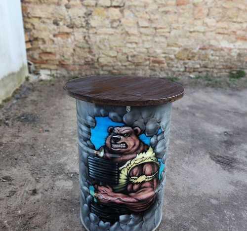 Бочка со столешницей