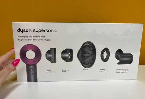 Фен Dyson Supersonic HD08 Розовый (5 насадок)