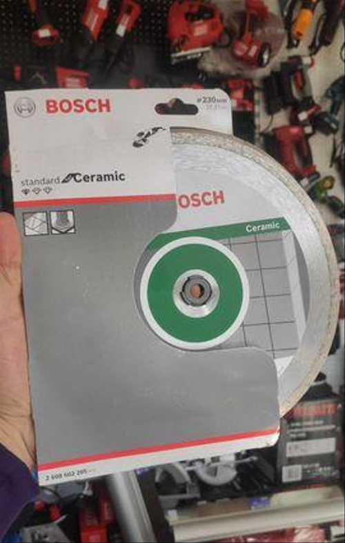 Диск алмазный bosch Ceramic 230*22.2 сплошной