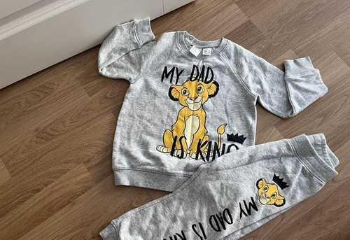 Новый костюм H&M Disney свитшот и поло