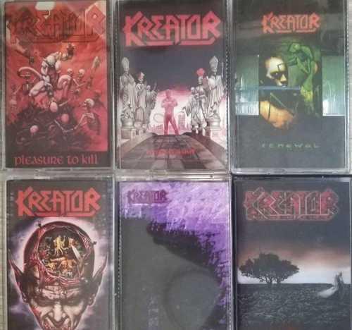 Аудиокассеты Kreator (6 MC)