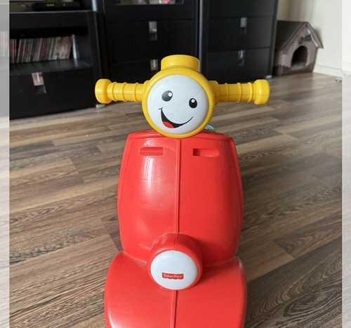 Детский мотоцикл fisher price