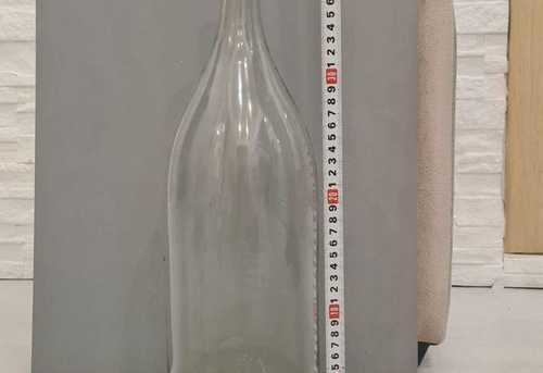 Бутылка большая стеклянная 3,4 литра