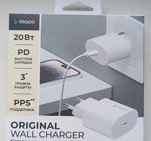 Deppa 20 Вт Original USB-C Power Delivery