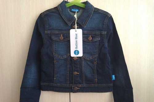 Куртка джинсовая Button blue на кнопках