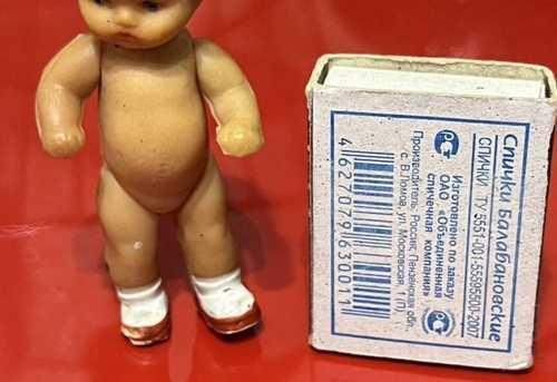 Куколка,Пупс ARI ГДР Номерная 8,5 см 1976 г