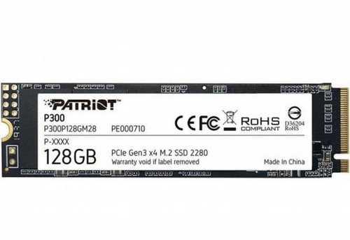 Patriot P300 P300P128GM28 128гб M.2 2280 NVMe