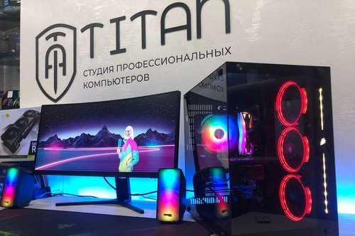 Элитный пк Core i7 +SSD + Много озу + RTX Мощный