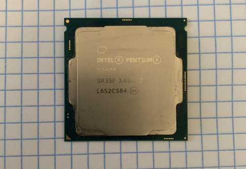 Процессор intel pentium g4600