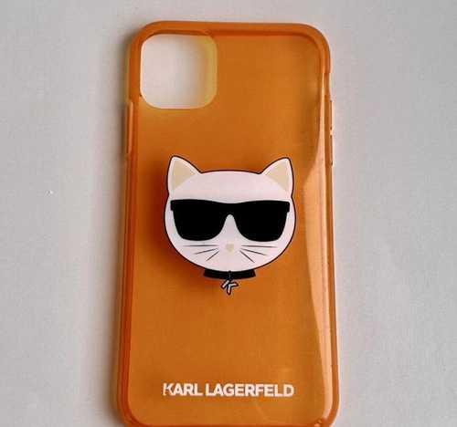 Чехол Karl Lagerfeld на iPhone 11 оригинал