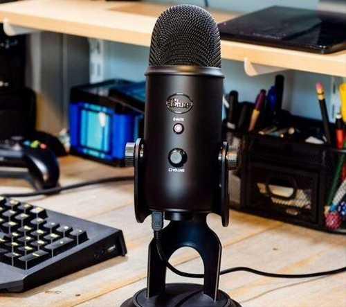 Микрофон Blue Yeti Blackout Studio