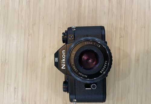 Nikon em с объективом 50mm 1.8