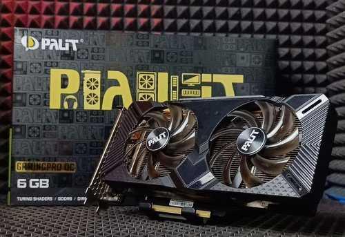 Видеокарта GeForce GTX 1660 super 6GB palit dual