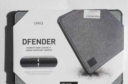 Чехол для ноутбука 13" Uniq Dfender серый