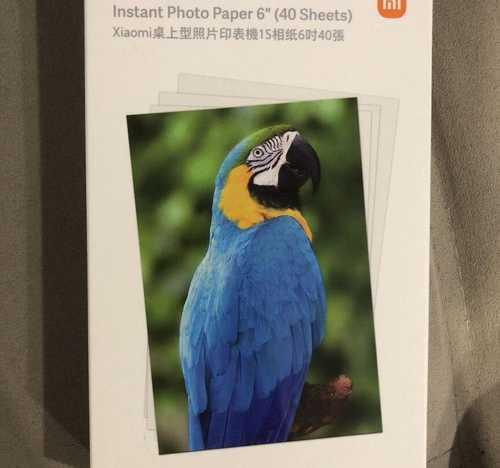 Фотобумага xiaomi Instant Photo Paper 6 (40 шт)