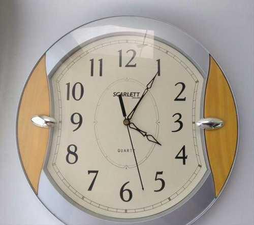 Настенные часы Scarlett (диаметр 36 см)