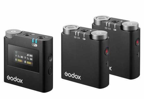 Беспроводная система Godox Virso M2, TX+TX+RX, 2.4