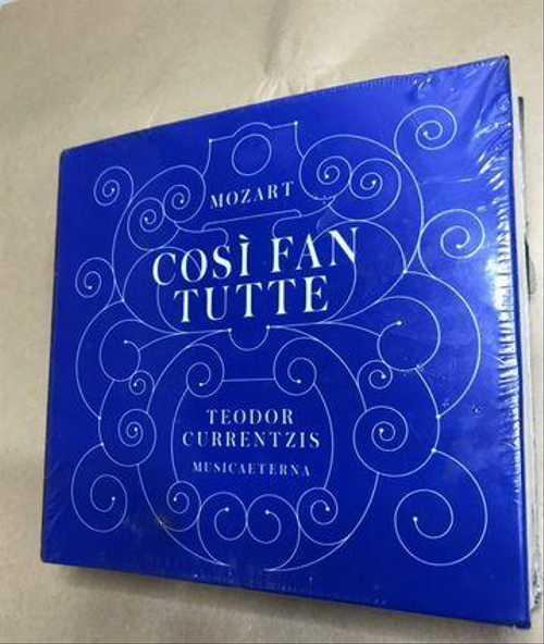 3 CD Диска mozart COS FAN tutte