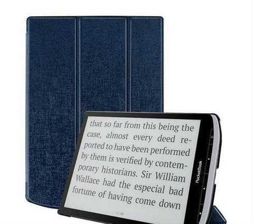 Pocketbook X Обложка Подставка синего цвета