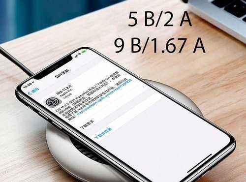 Беспроводная зарядка быстрая Baseus Whirlwind