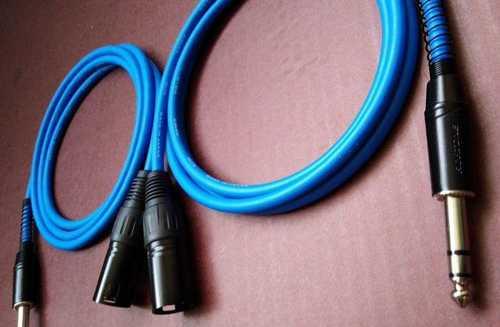 Кабели балансные мониторные Canare Jack-XLR 1.5м