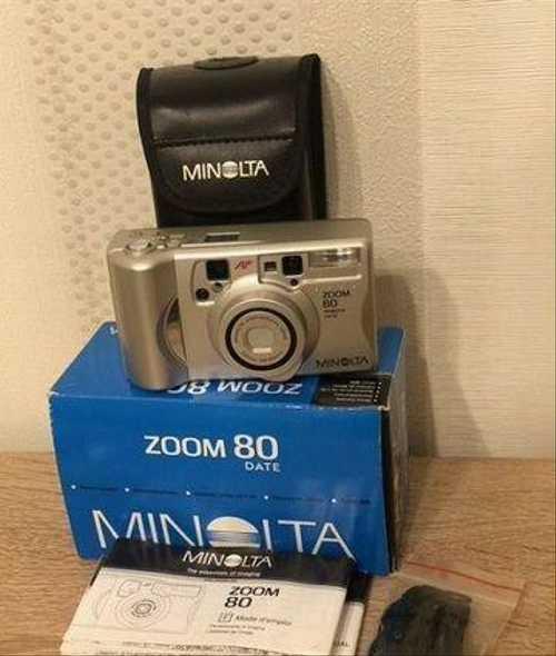 Плёночный фотоаппарат Minolta AF Zoom 80