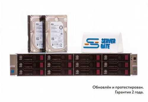 Сервер HP DL380 Gen9 15LFF P840 2xE5-2697v4 128GB