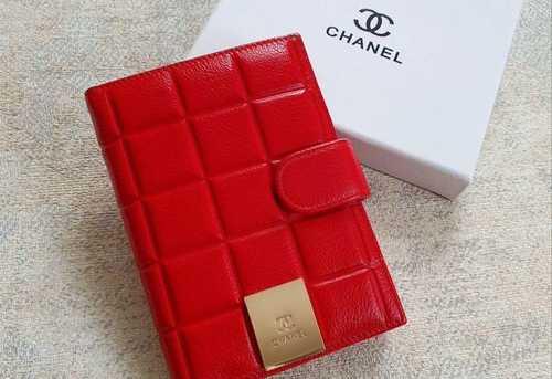 Обложка на паспорт Chanel натуральная кожа