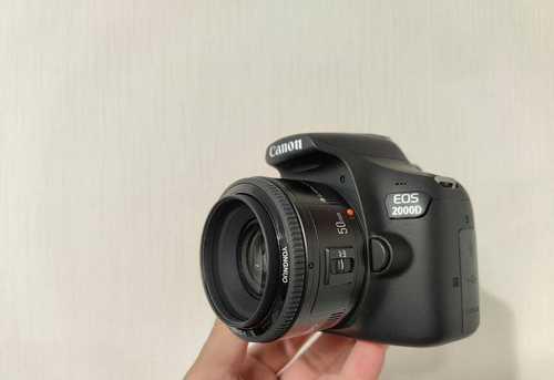 Canon 2000D 50mm 1.8