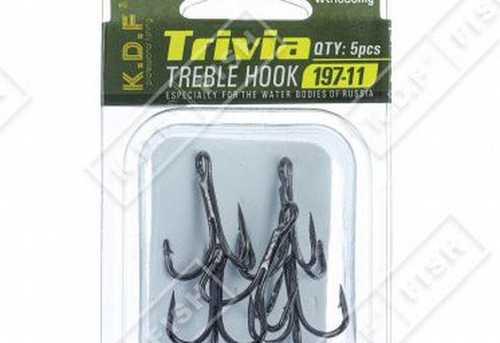 Крючок тройник KDF Trivia Treble Hook 197-11 №2